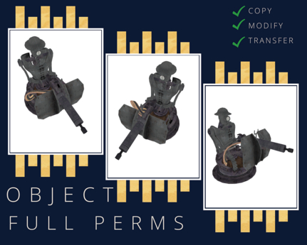 Second Life Marketplace - [ Object ] - Automated Turret - DEMO